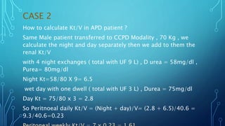 How to improve Peritoneal dialysis adequacy | PPTX | Lung and ...