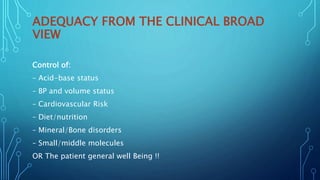 How to improve Peritoneal dialysis adequacy | PPTX | Lung and ...