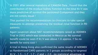How to improve Peritoneal dialysis adequacy | PPTX