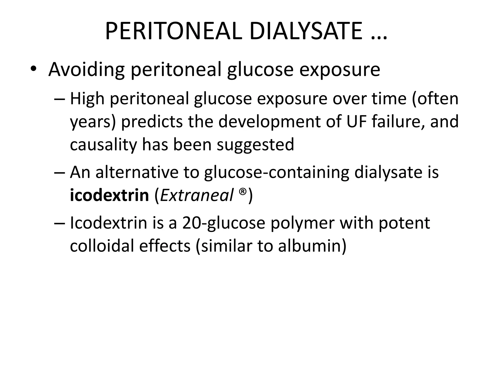 Peritoneal dialysis by Dr. Basil Tumaini | PPTX
