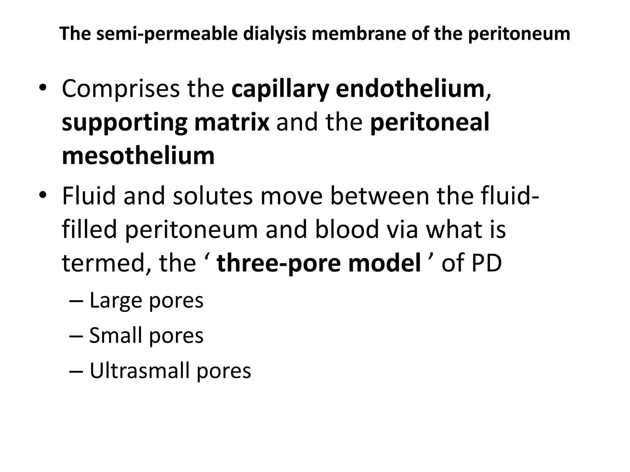 Peritoneal dialysis by Dr. Basil Tumaini | PPTX