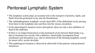 hyperthermic intraperitoneal chemotherapy | PPTX