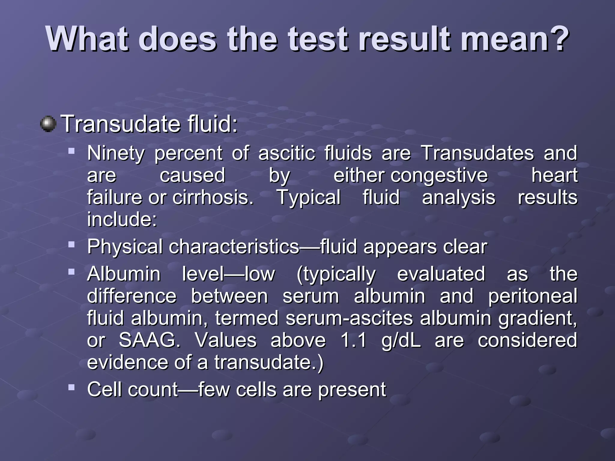 Peritoneal examination | PPT