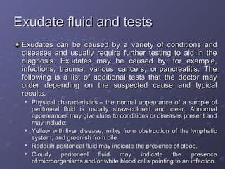 Peritoneal examination | PPT