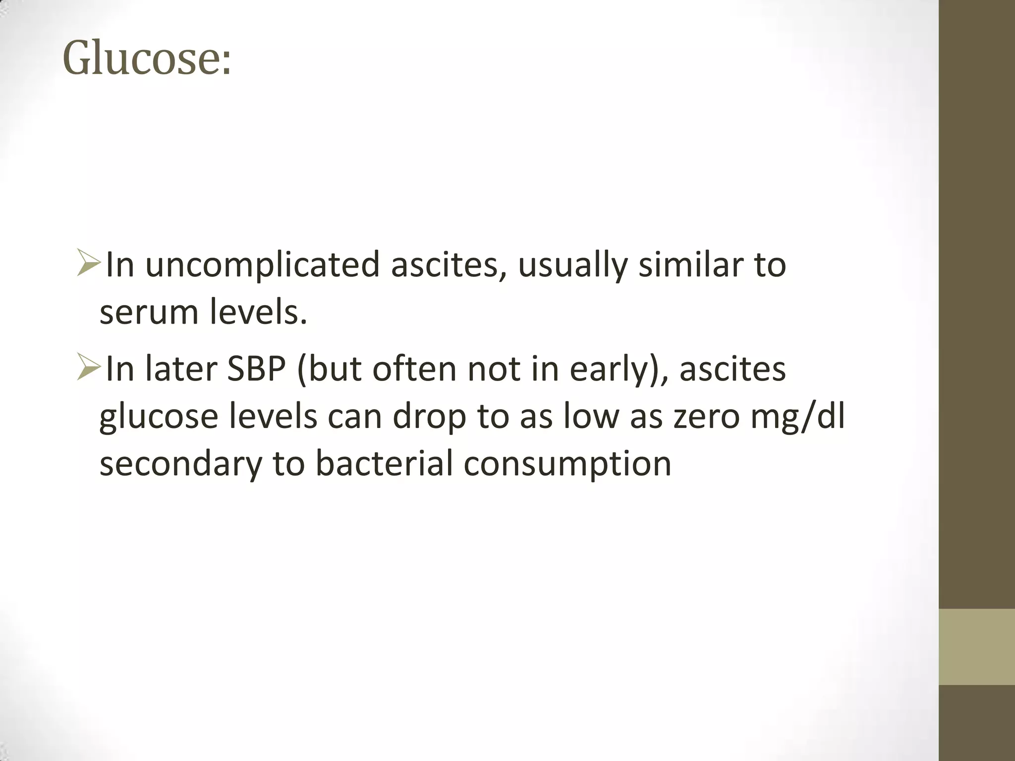 Peritoneal Fluid Analysis | PPTX