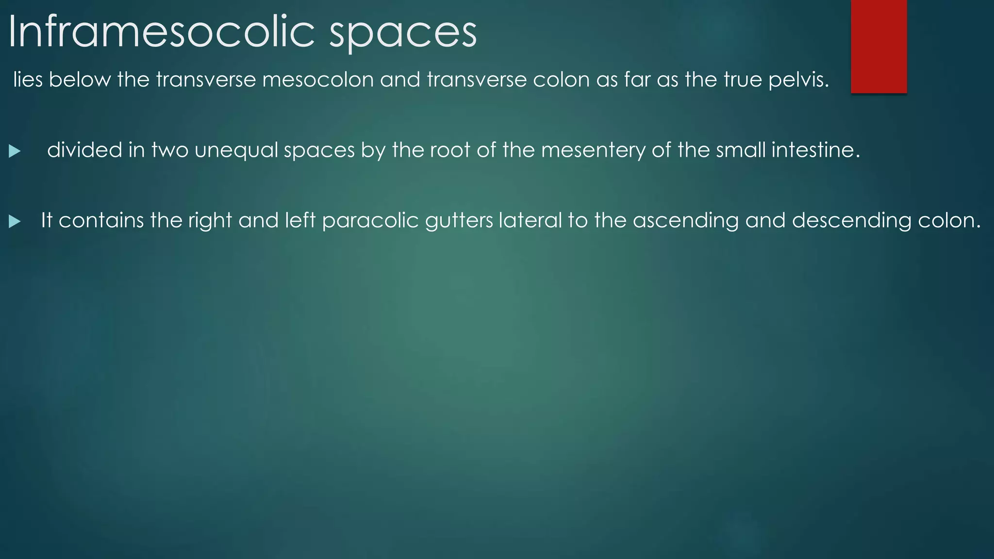 anatomy of Peritoneal spaces | PPTX