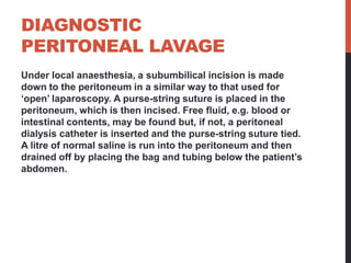 Diseases of Peritoneum Mesentry and Omentum | PPTX