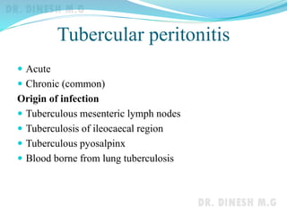 Peritoneum | PPTX | Digestive Disorders | Diseases and Conditions
