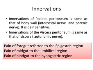 Peritoneum i | PPTX