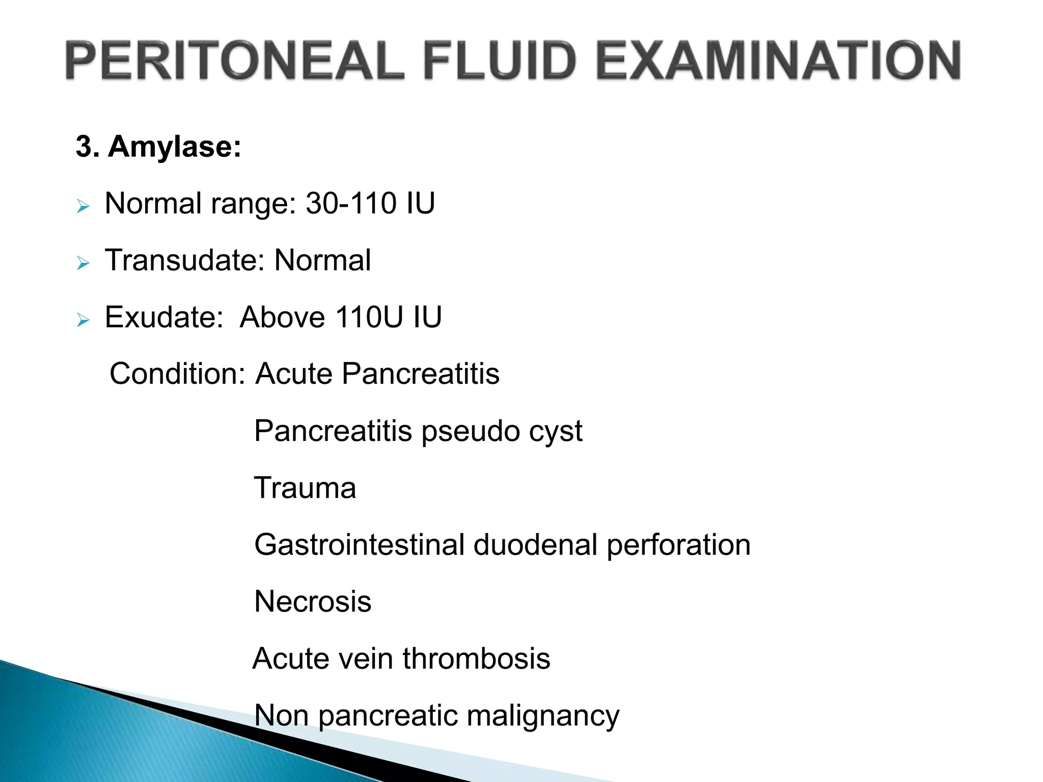Peritonial fluid | PPTX