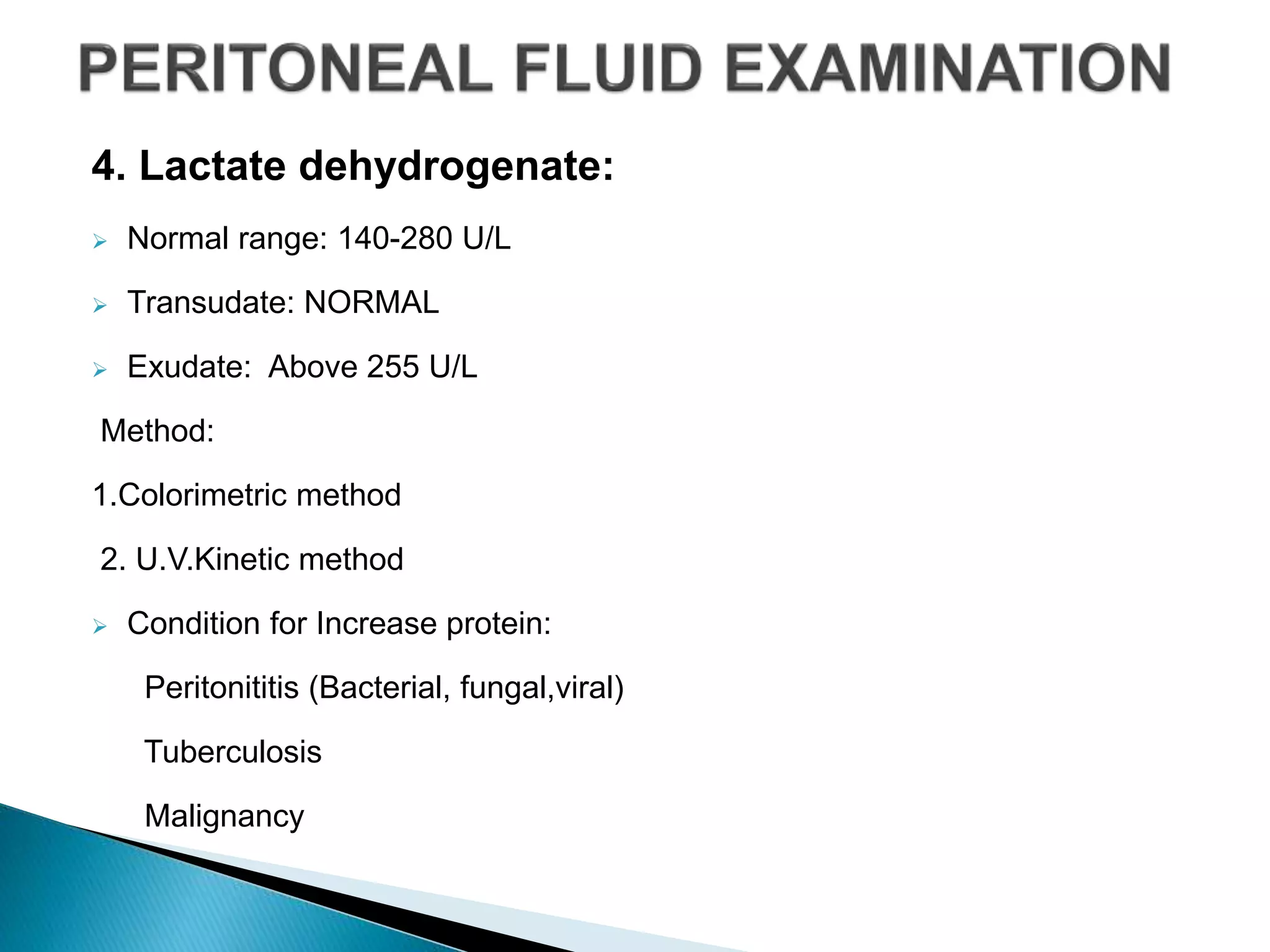 Peritonial fluid | PPTX