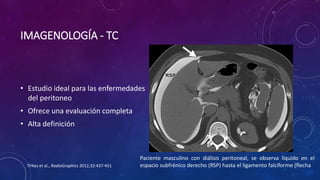 Peritoneo y Peritonitis | PPTX