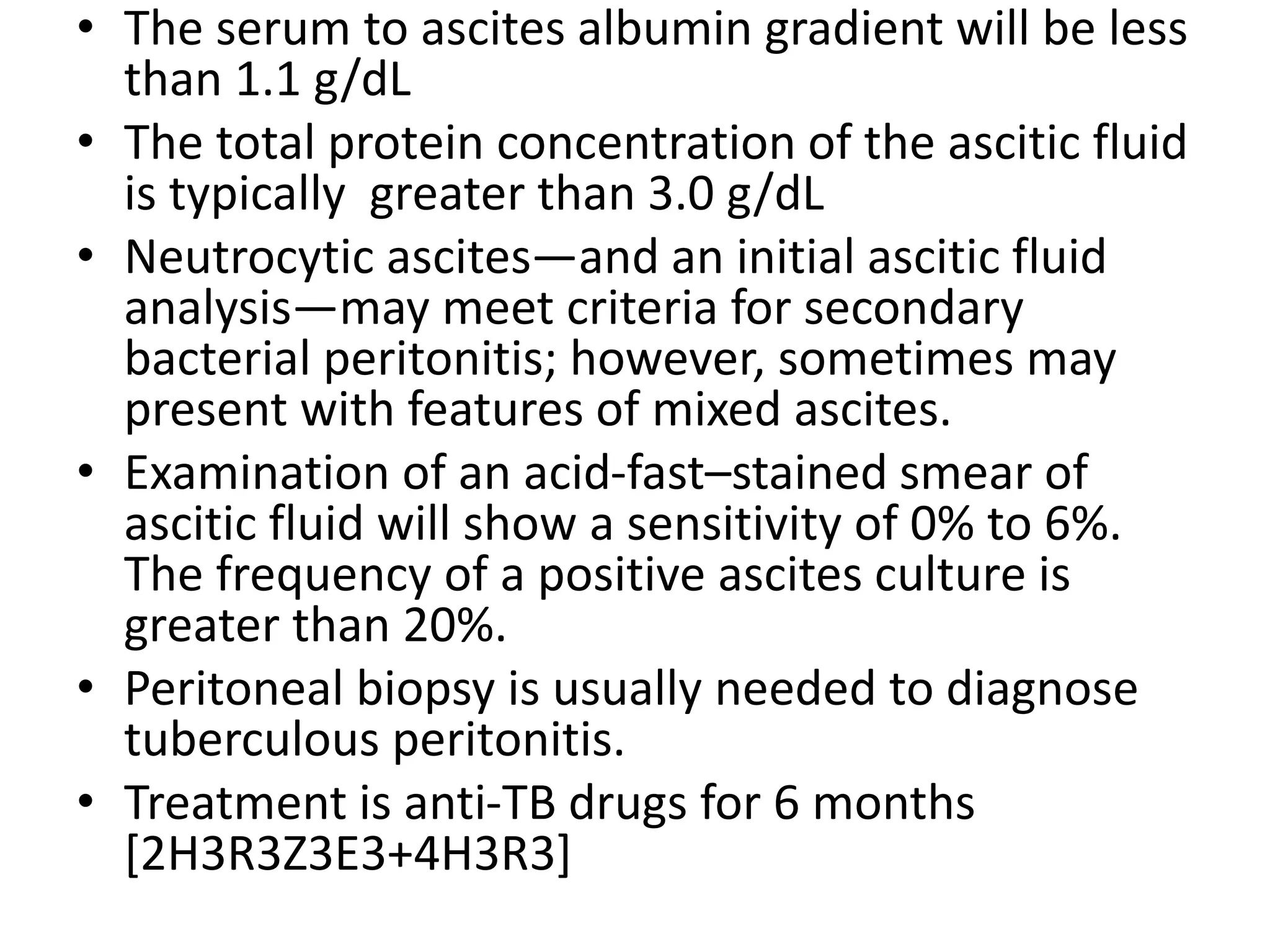 Peritonitis and Ascites | PPT