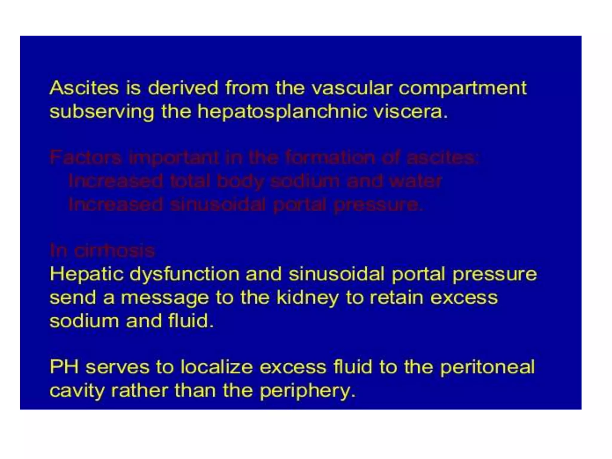 Peritonitis and Ascites | PPT