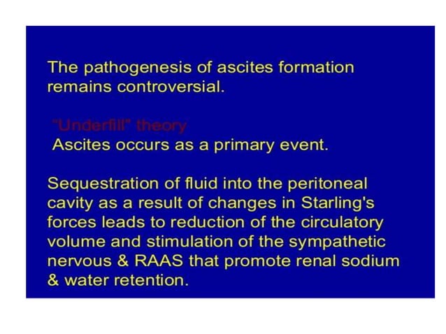 Peritonitis and Ascites | PPT