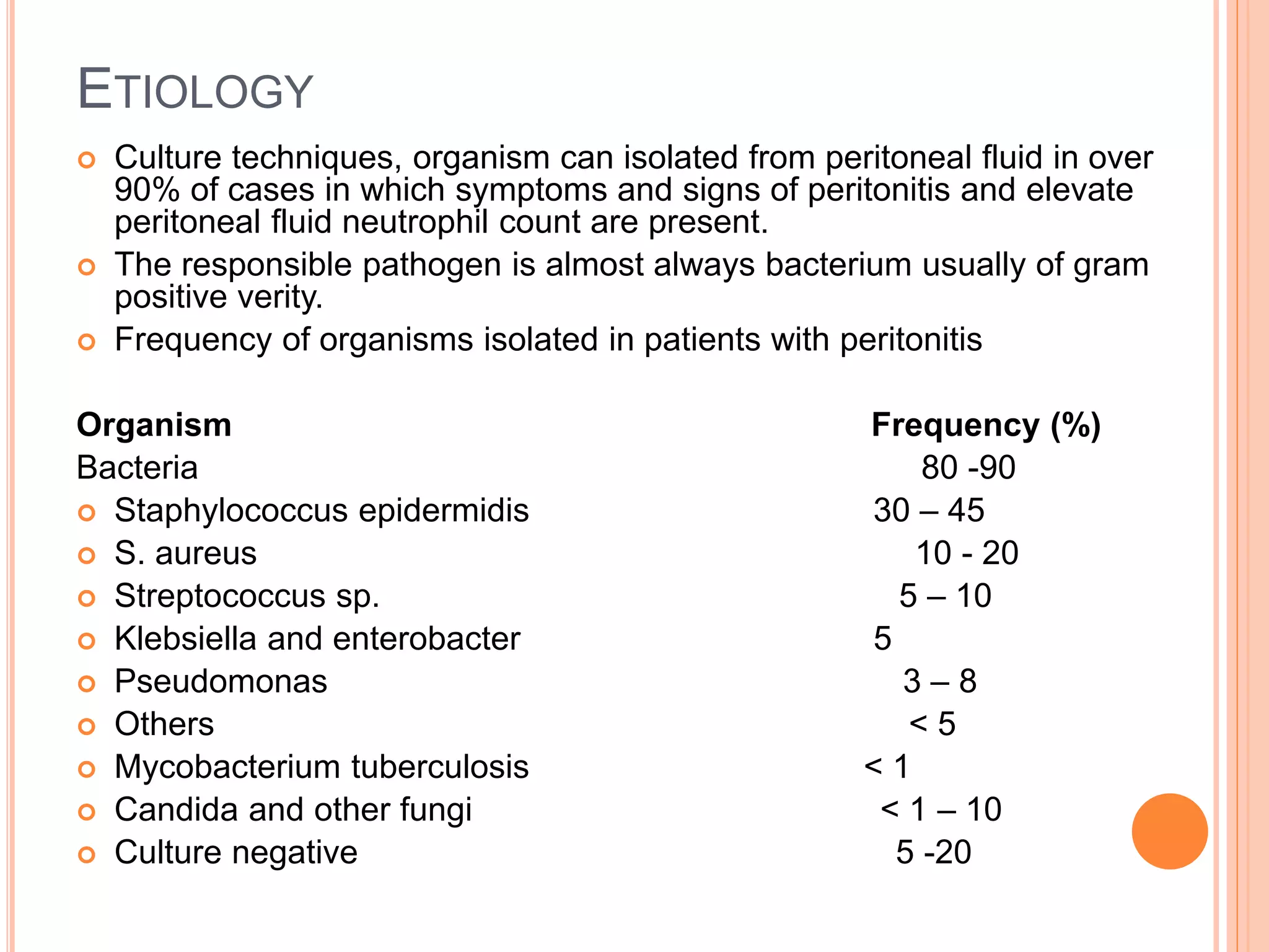 Peritonitis | PPTX