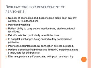 Peritonitis | PPTX