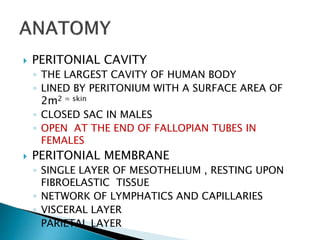 Peritonitis | PPTX