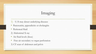 Peritonitis | PPTX