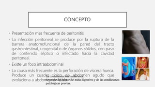 Peritonitis | PPTX