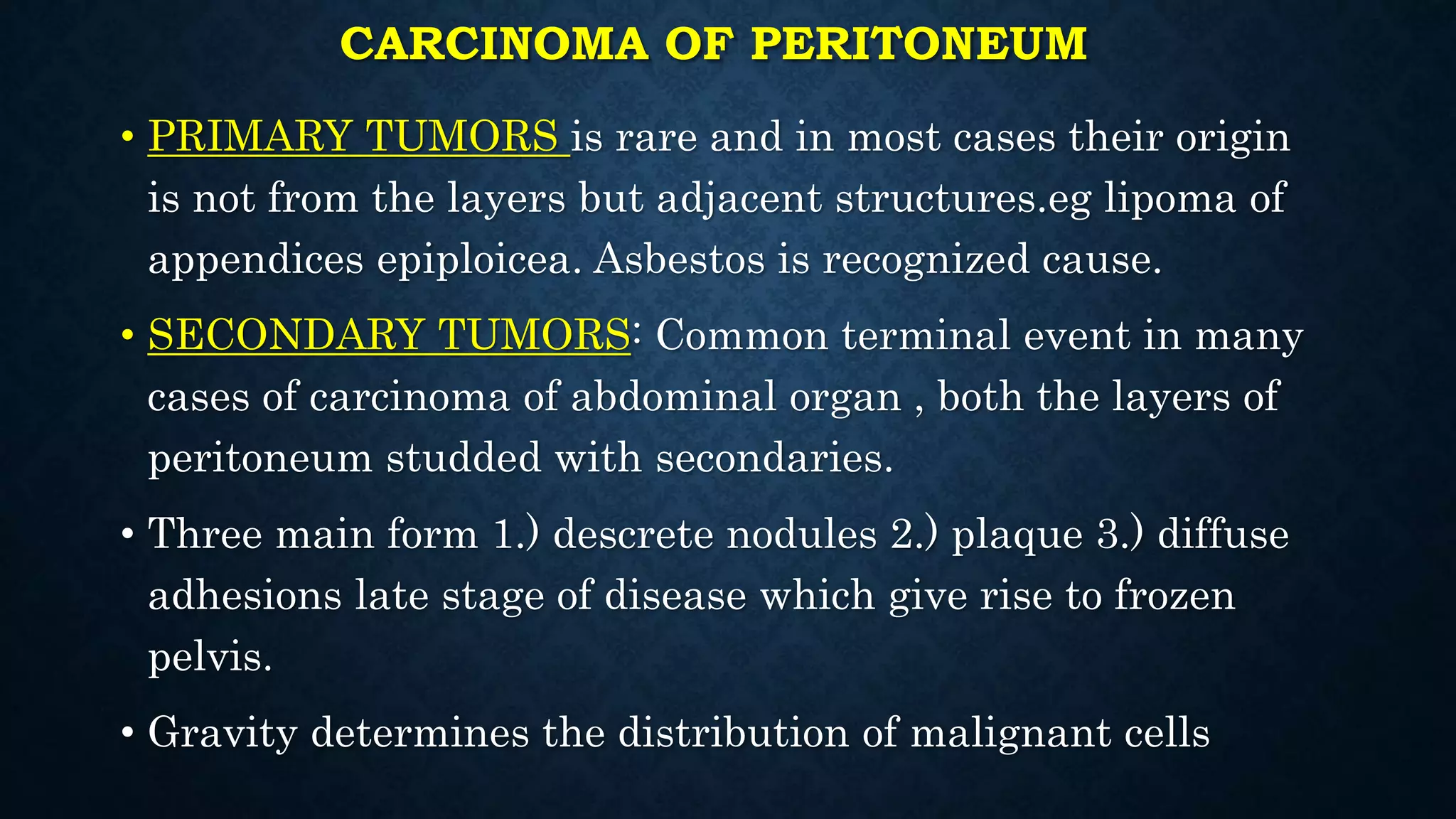 Peritonitis | PPTX