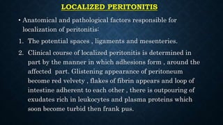 Peritonitis | PPTX