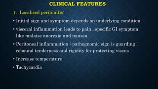 Peritonitis | PPTX