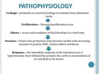 Peritonitis | PPTX