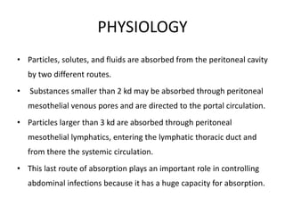 Peritonitis | PPT