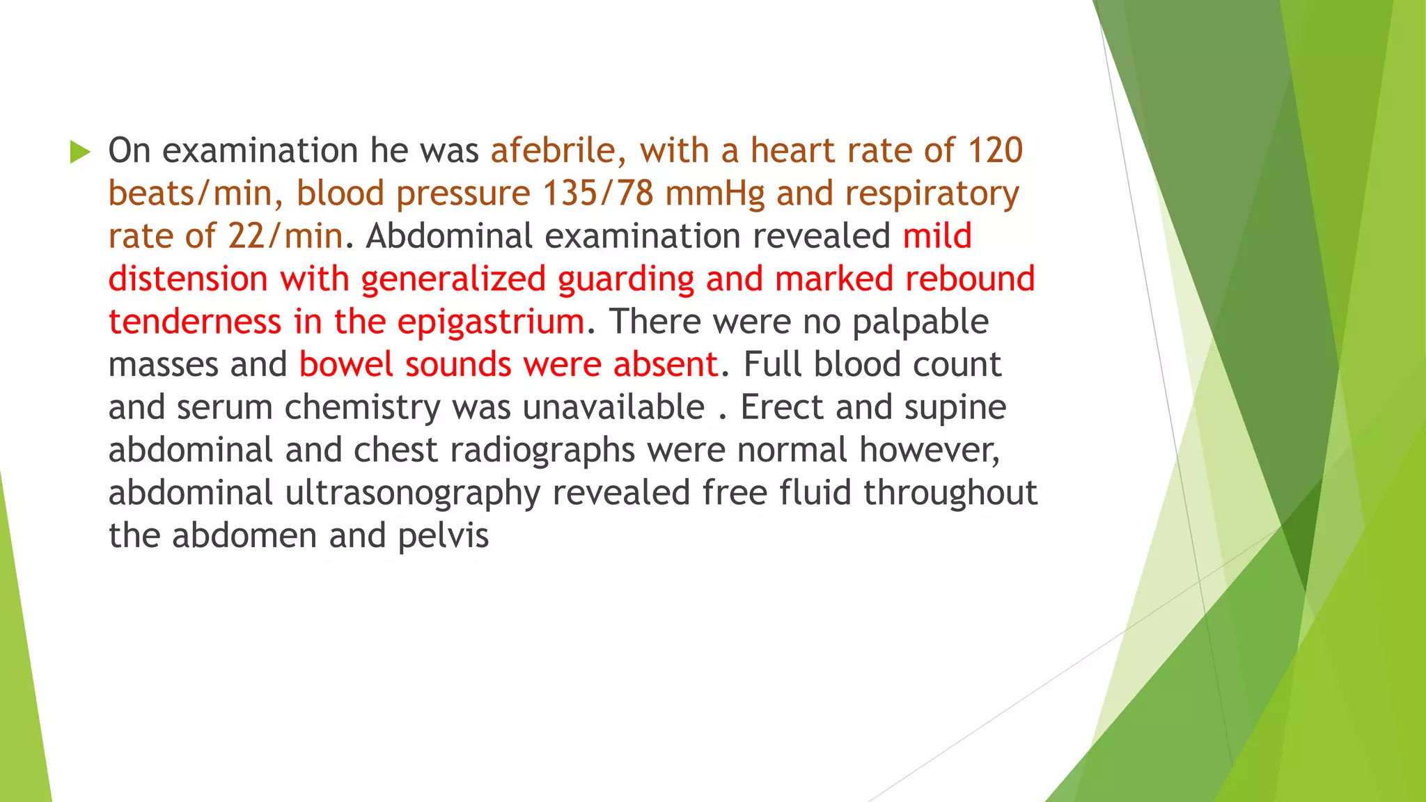 Peritonitis | PPTX