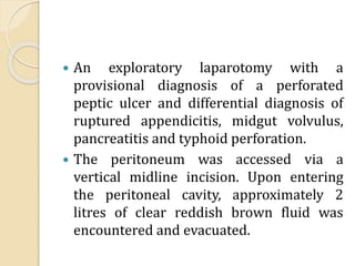 Peritonitis | PPTX
