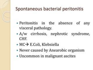 Peritonitis | PPTX