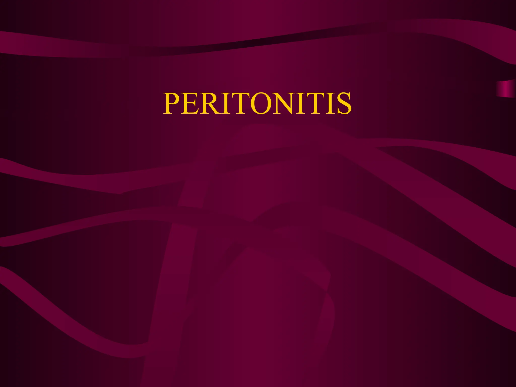 nursing care for a patiet with a Peritonitis.ppt