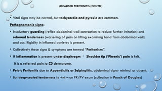 Acute & Chronic Peritonitis / Acute abdomen.pptx