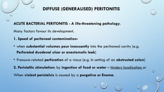 Acute & Chronic Peritonitis / Acute abdomen.pptx