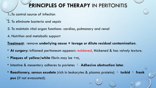 Acute & Chronic Peritonitis / Acute abdomen.pptx