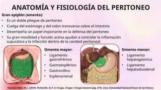 Peritonitis: Inflamación de la cavidad peritoneal | PPTX