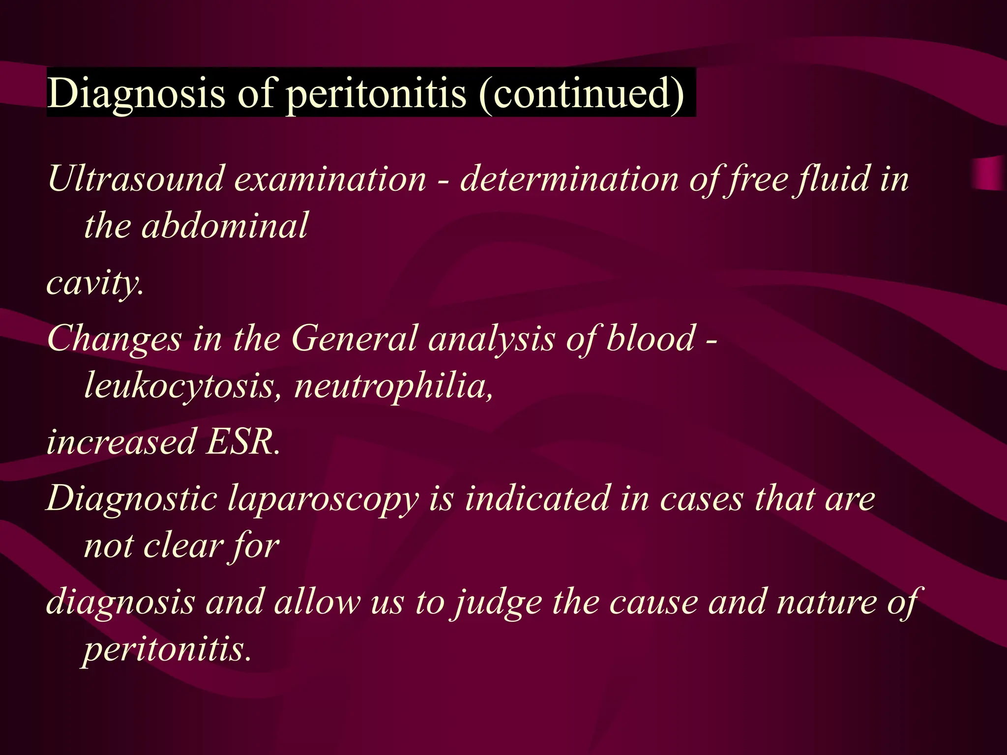 Peritonitis (1).ppt or inflammation of peritoneum | PPT