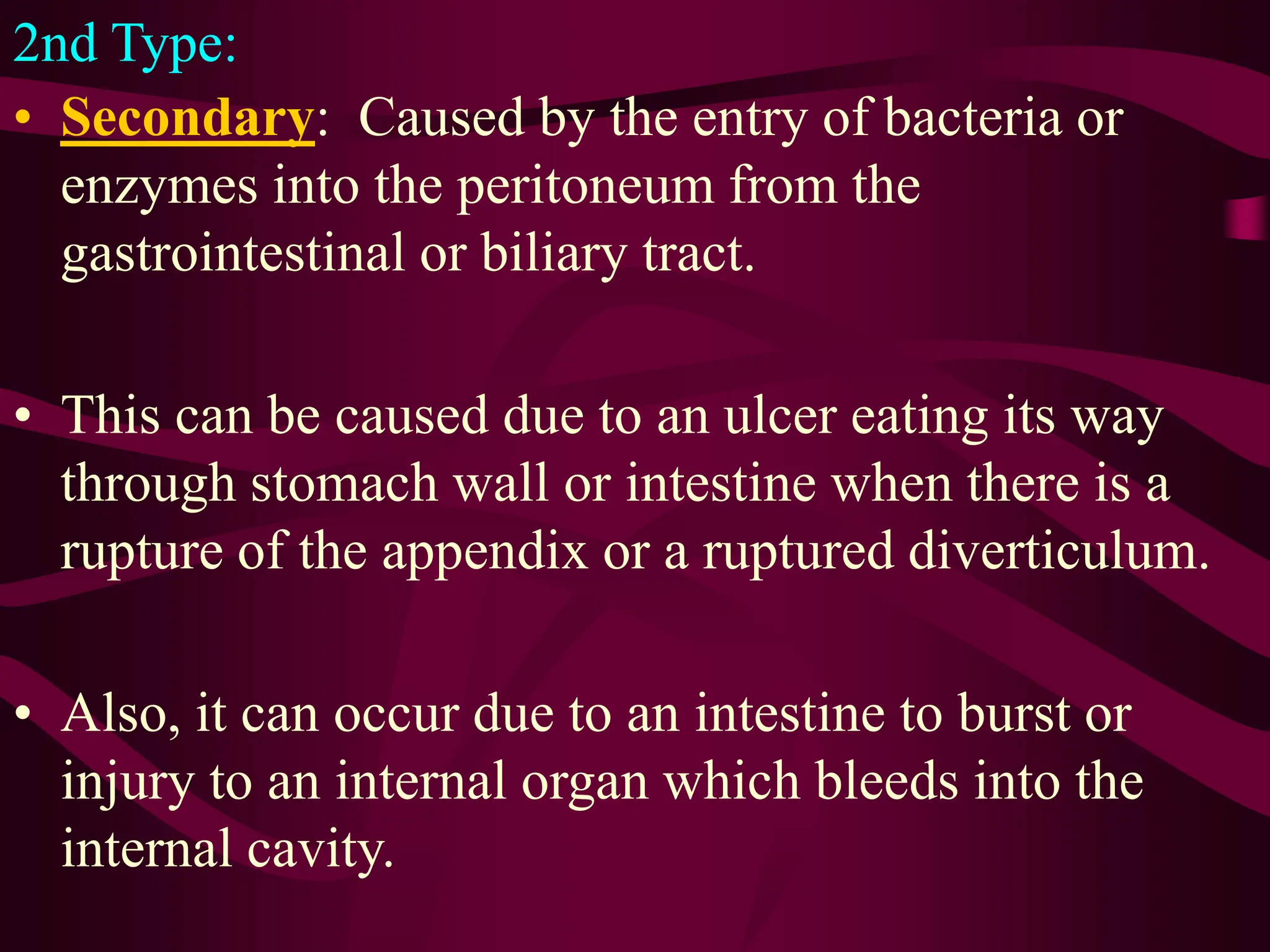 Peritonitis (1).ppt or inflammation of peritoneum | PPT