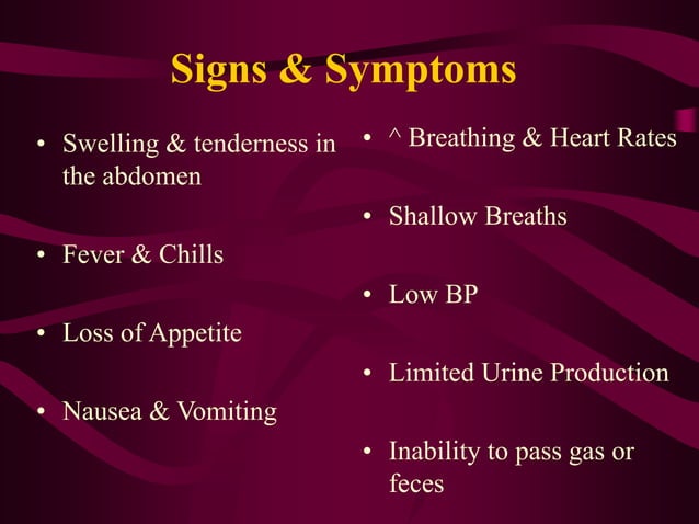 Peritonitis (1).ppt or inflammation of peritoneum | PPT