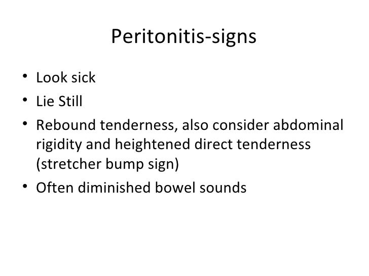 Peritonitis (2)
