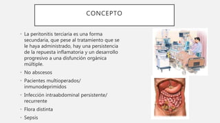 peritonitis primaria, secundaria y terciaria | PDF