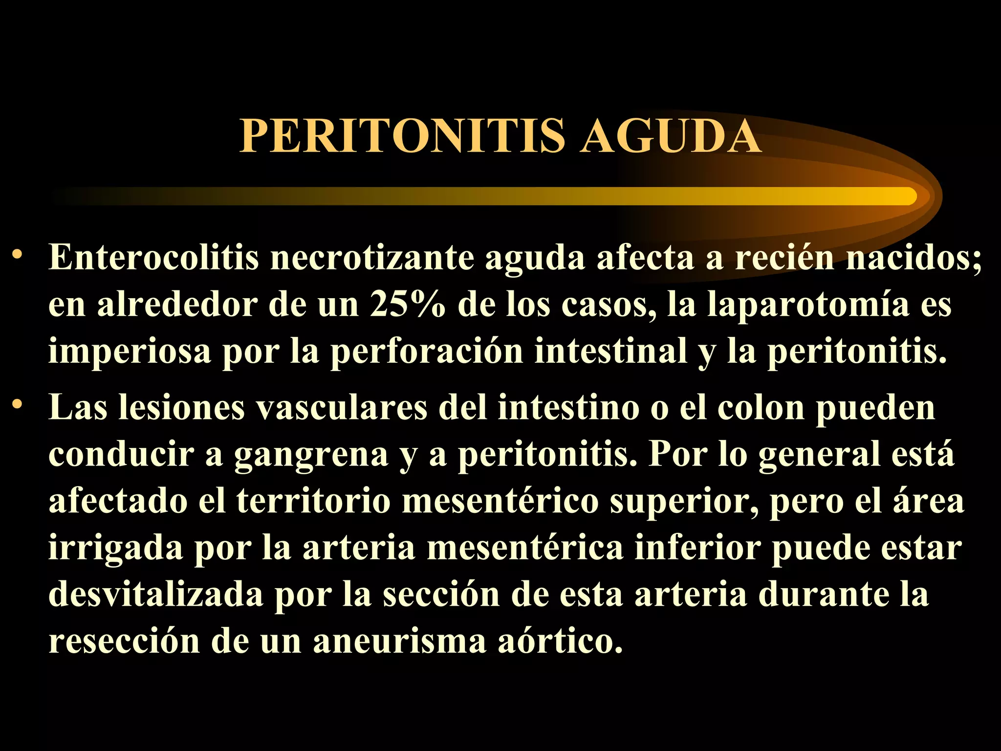 Peritonitis agudas | PPT