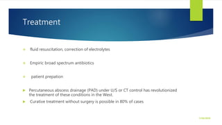 Peritonitis and intra abdominal abscess | PPTX
