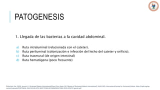 Peritonitis asociada a dialisis peritoneal .pptx