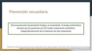 Peritonitis asociada ala Dialisis Peritoneal .pptx
