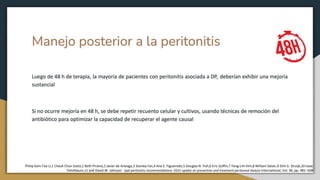 Peritonitis asociada ala Dialisis Peritoneal .pptx