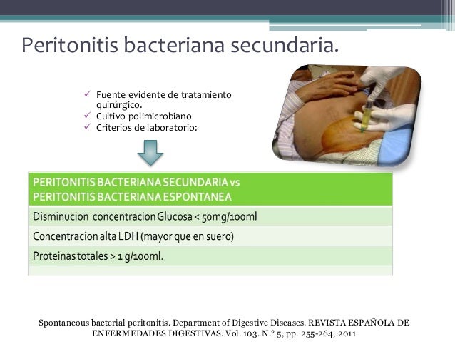 Peritonitis bacteriana espontanea