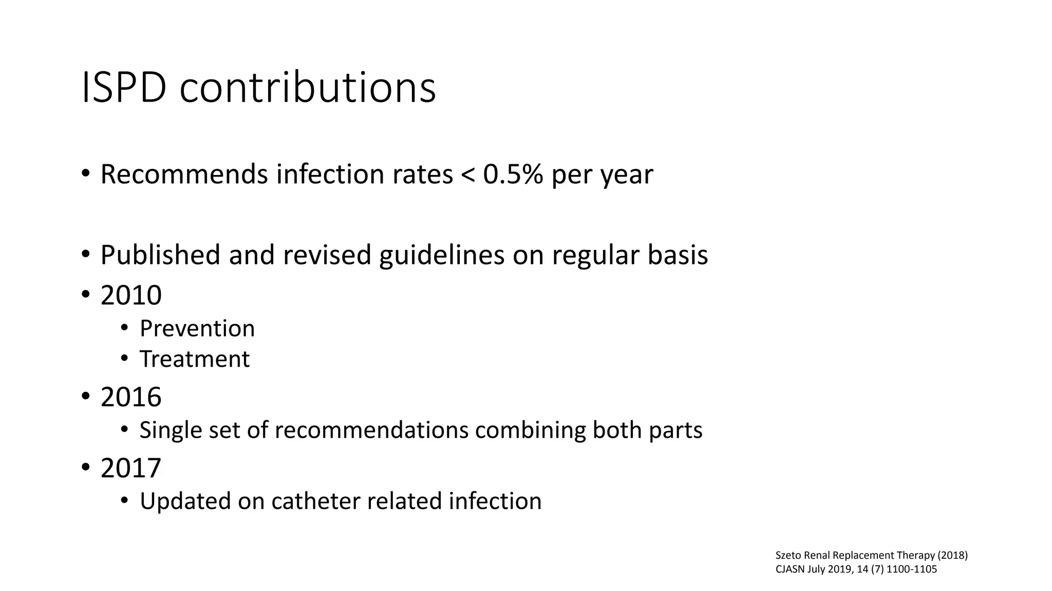 Peritonitis, exit site care, catheter related infection | PPTX
