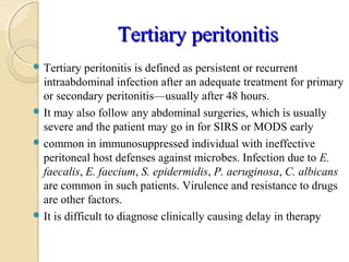 Peritonitis kawiz | PPT